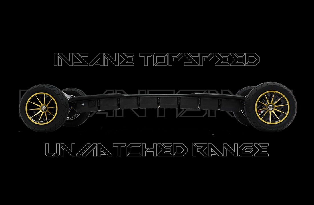 REV Phantom X — All-terrain cruising Electric skateboard – REVSKATEBOARD