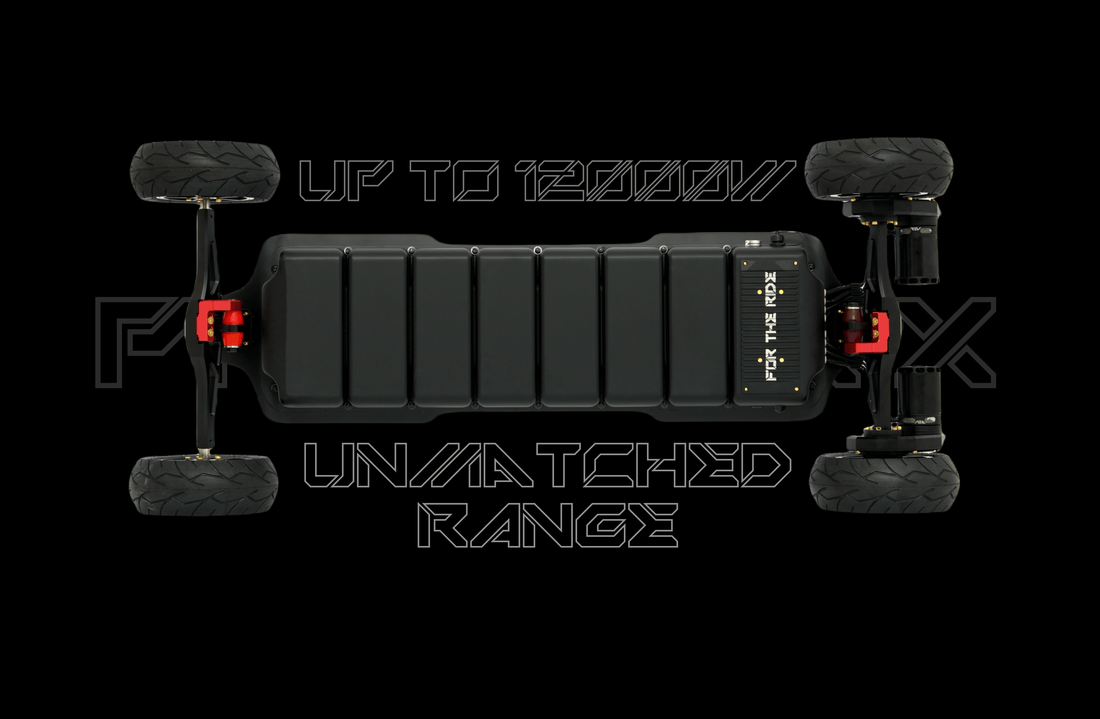 REV Phantom X — All-terrain cruising Electric skateboard – REVSKATEBOARD